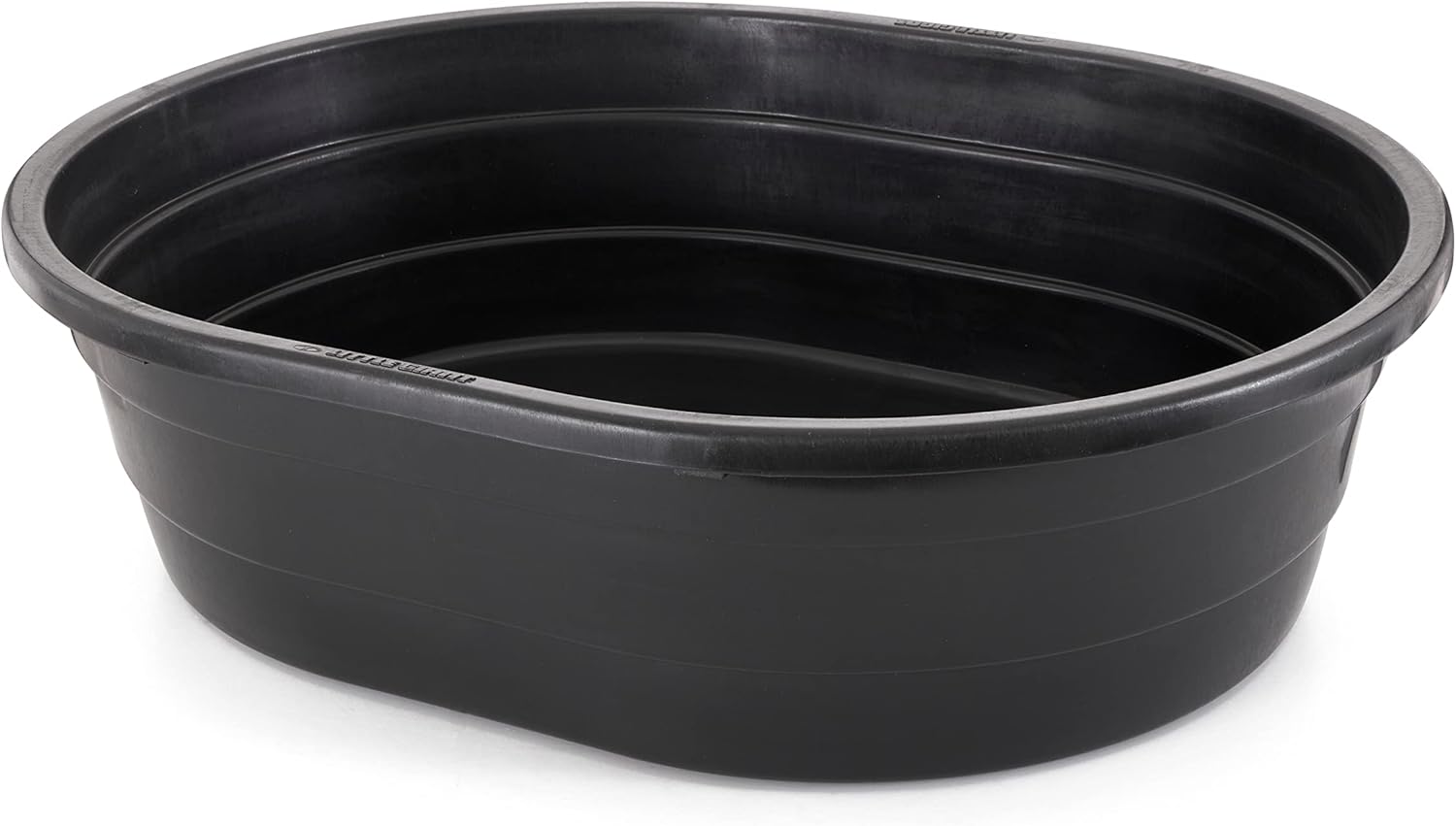 Amazon.com: Little Giant ST15 15 Gallon Molded Poly Plastic Oval Stock ...