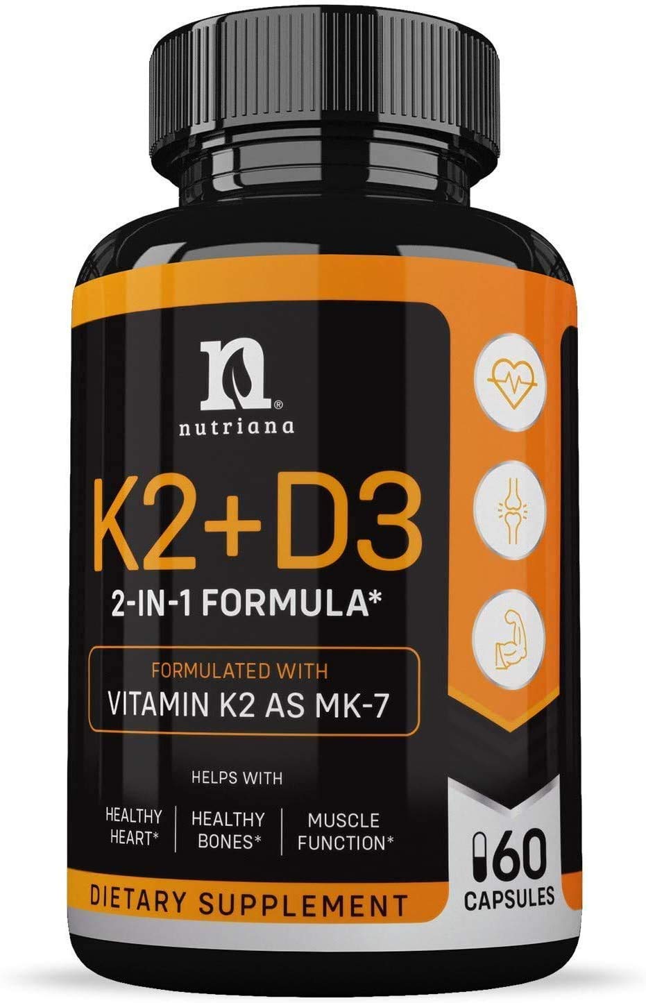 Buy K2 With D3 5000 IU Supplement D And K Complex And Heart D3 K2
