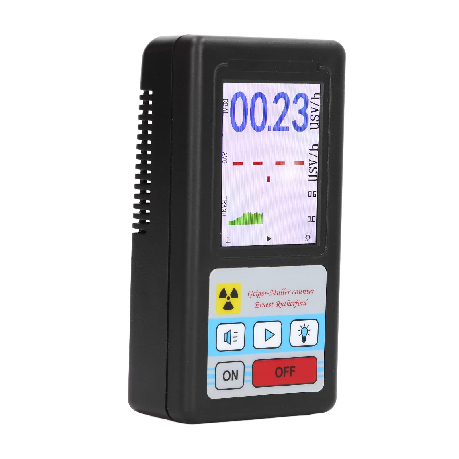 BR6 Nuclear Radiation Detector ABS Geiger Counter Dosage Alarm Device ...