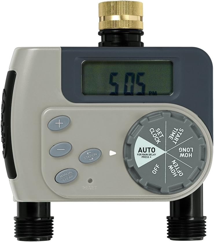 Orbit 94148 'Buddy II' Two-Port Digital Tap Timer : Amazon.co.uk: Garden