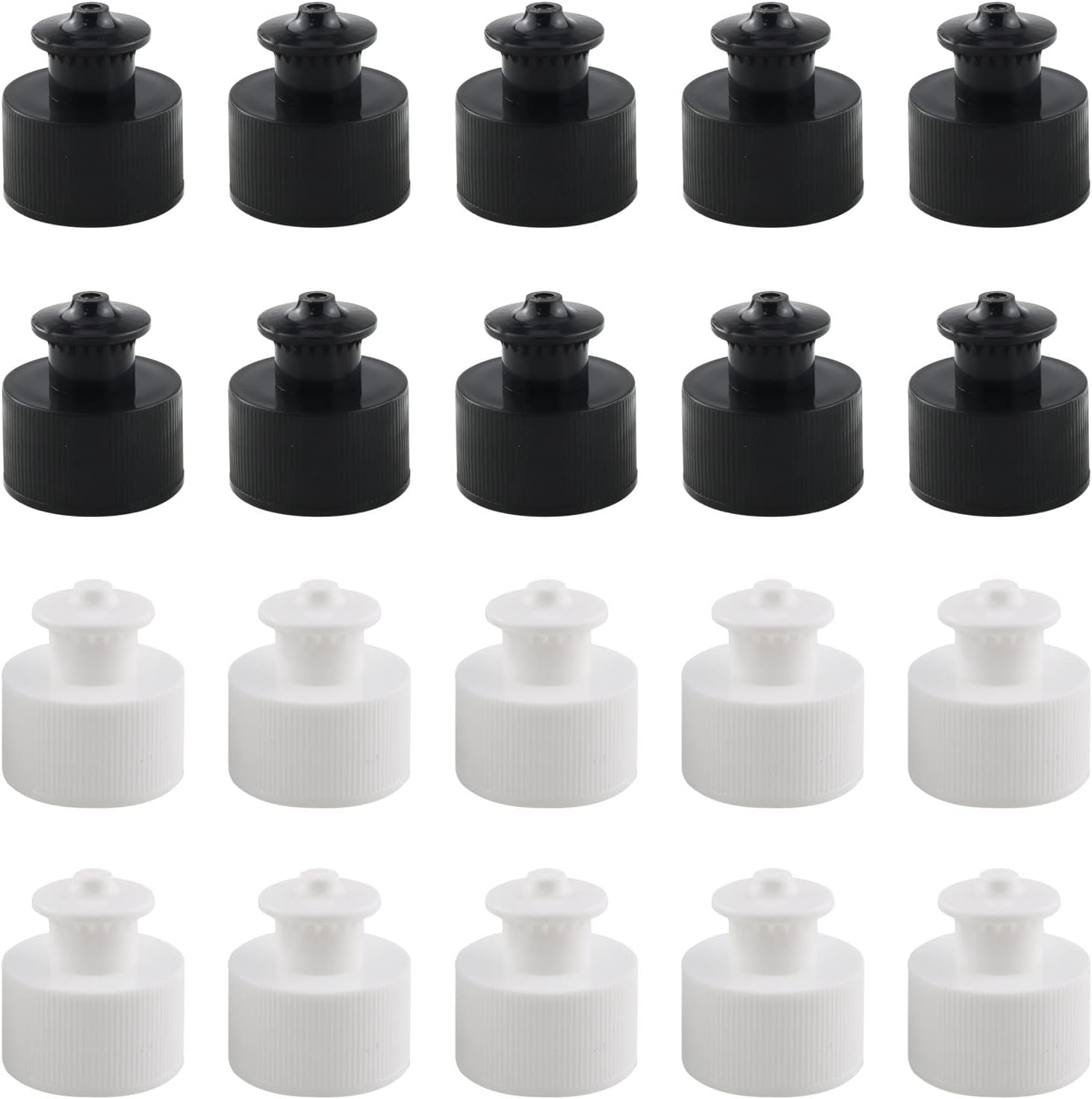 Amazon.com: WHYHKJ 20PCS 28mm Water Bottles Push Pull Caps Sports Water ...