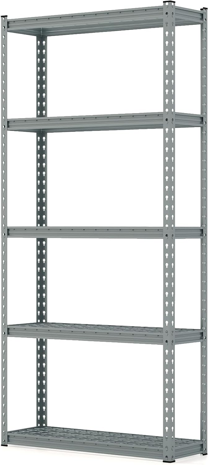 Amazon.com: Tangkula 5-Tier Garage Storage Shelves, Heavy Duty Metal ...