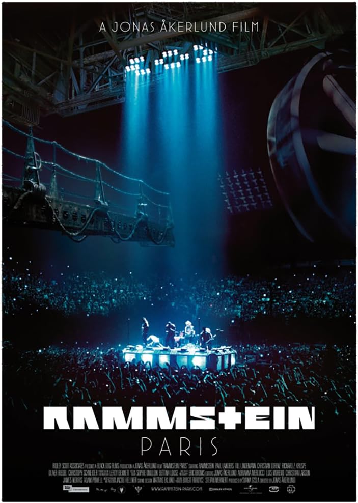 Amazon.de: Rammstein Poster Paris mehrfarbig, Offizielles Band ...