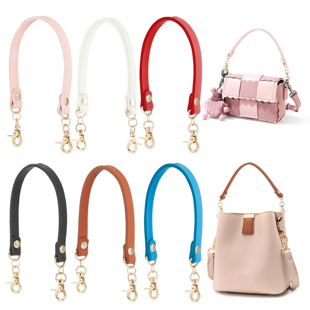 Amazon.com: PH PandaHall 6 Colors PU Leather Purse Handle, 12.8 Inch ...