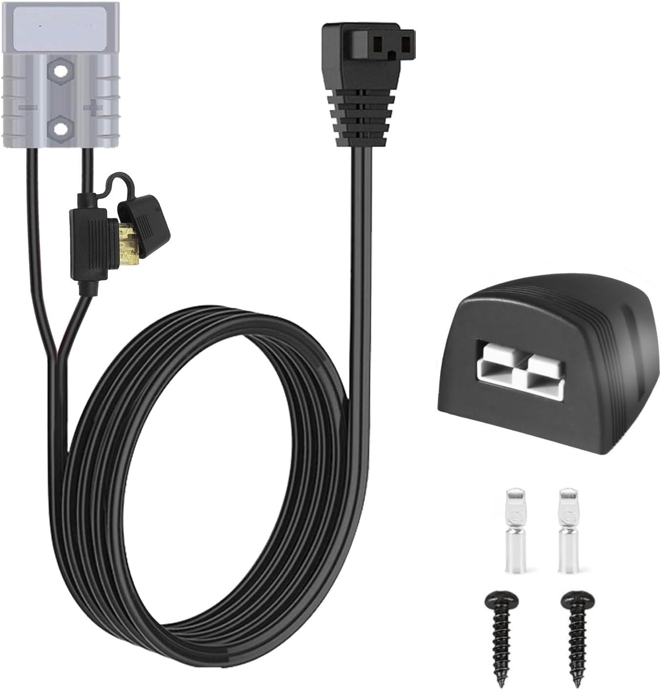 Amazon.com: Anderson Connector to DC Power Cord Cable 12 Volt ...