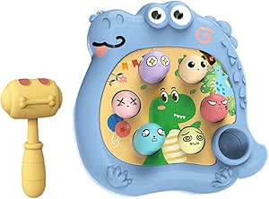 Amazon.co.jp: kowaku Kids Swatter Game Set Pounding Hammer Game Early ...