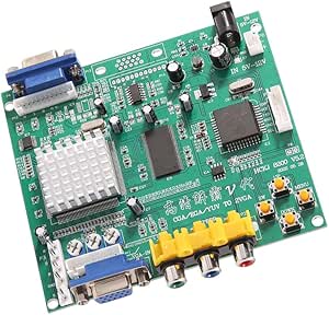 Amazon.com: Generic Chougnar Arcade Game Decoder Board RGB CGA EGA YUV ...