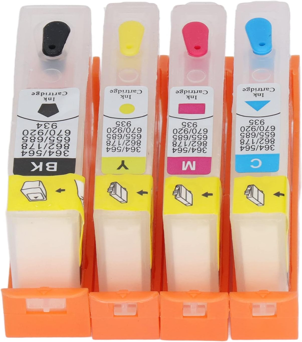 Juego de Cartuchos de Tinta, 4 Piezas Cartucho de Tinta Cartucho de ...