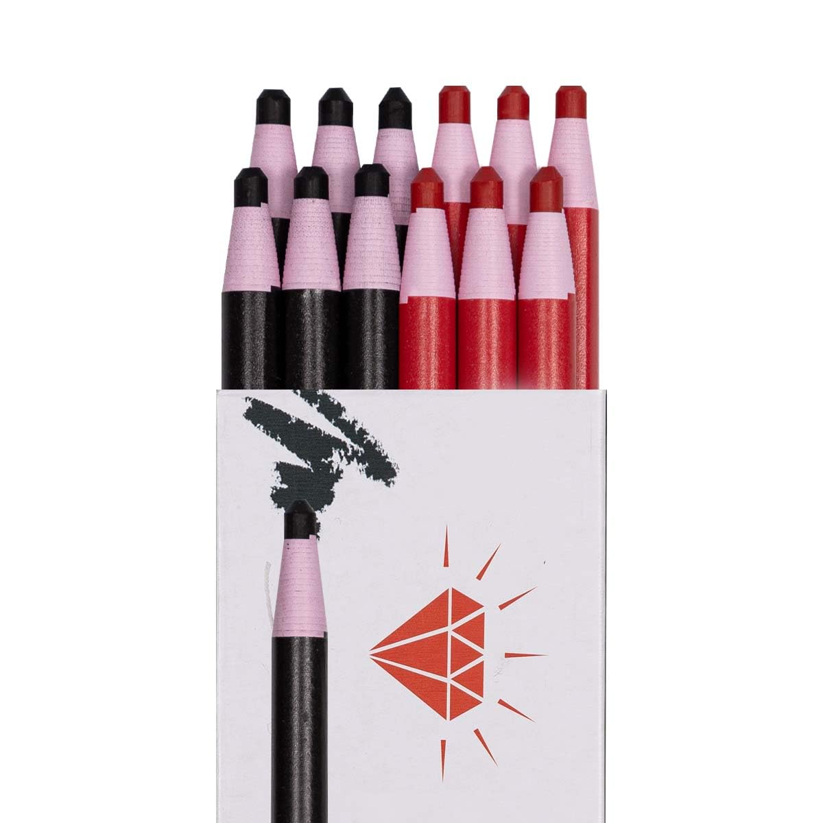 Amazon.com : HOMSSEM New China Markers Grease Pencils – 12-Pack Multi ...