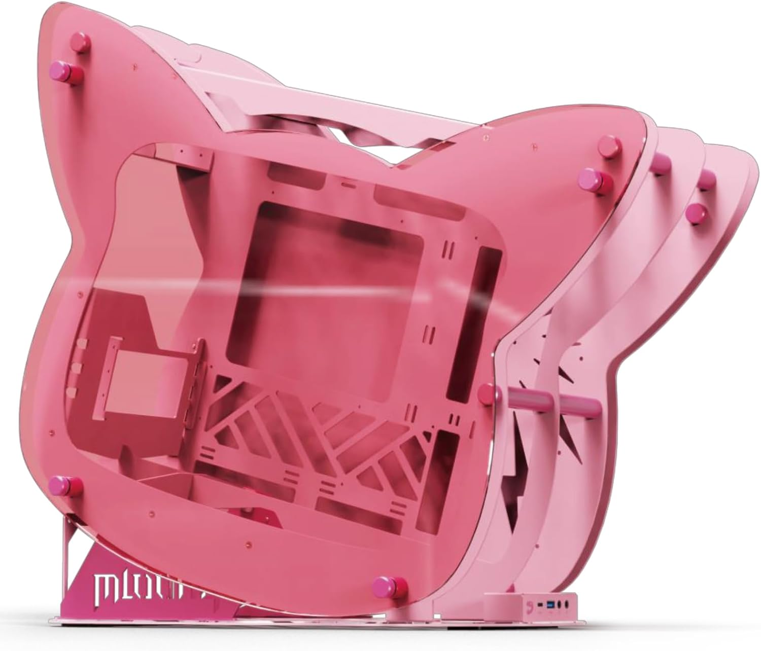 Amazon.com: MOFII PC Gaming Case, Open High Airflow Perforated Computer ...