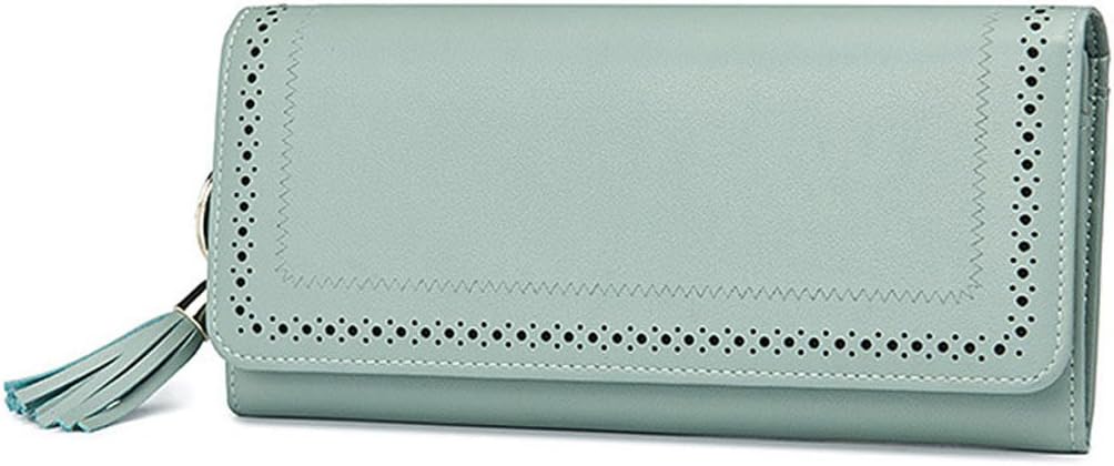 Jeffy & Retro Designer Long Genuine Leather Wallets Card Holder for ...