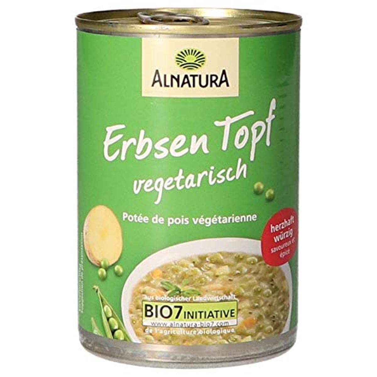 Alnatura Eintopf, Erbseneintopf, 400 g : Amazon.de: Lebensmittel & Getränke