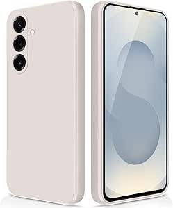 Amazon.com: GiiYoon Silicone Case Compatible with Samsung Galaxy S25 Plus, Full Body Silky Soft ...