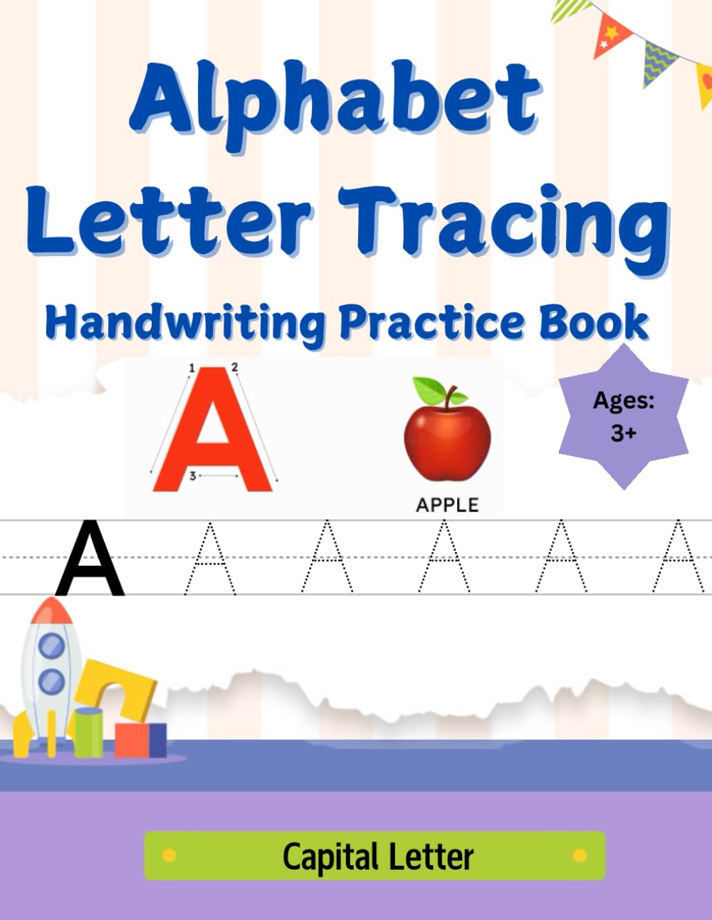 Amazon | Alphabet Letter Tracing Book: Practice for Kids with Pen ...
