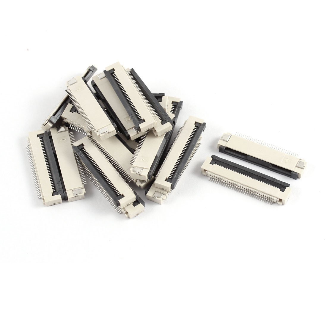 PRAV® Clamshell Type Bottom Port 34Pin 0.5mm Pitch FFC FPC Connector ...