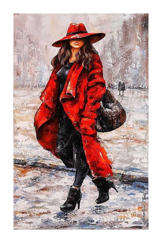 HK PRINTS Beautiful Girl Wall Poster for Room (12x18 Inch, 300 GSM ...