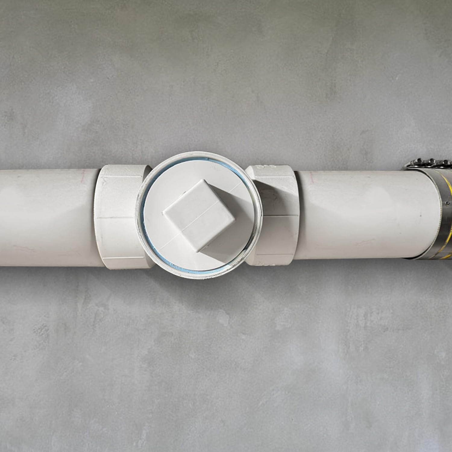 4 Inch Pvc Cleanout Plug Mpt 4 Inch PVC Cleanout Plug - White MPT Drain ...