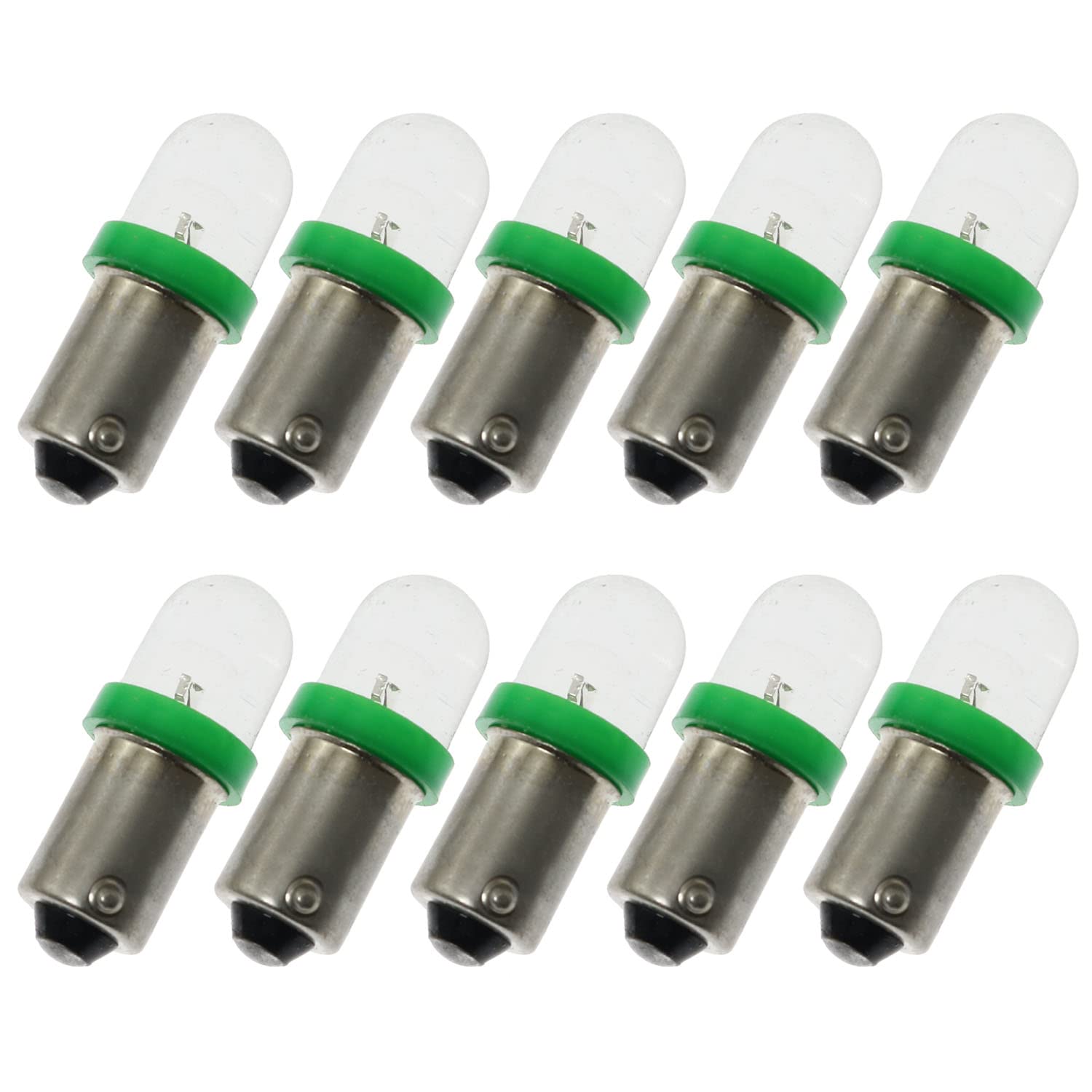 SQXBK 10PCS E10 Screw Base LED Bulb 0.2W 12V Round Top Mini Spot Light ...