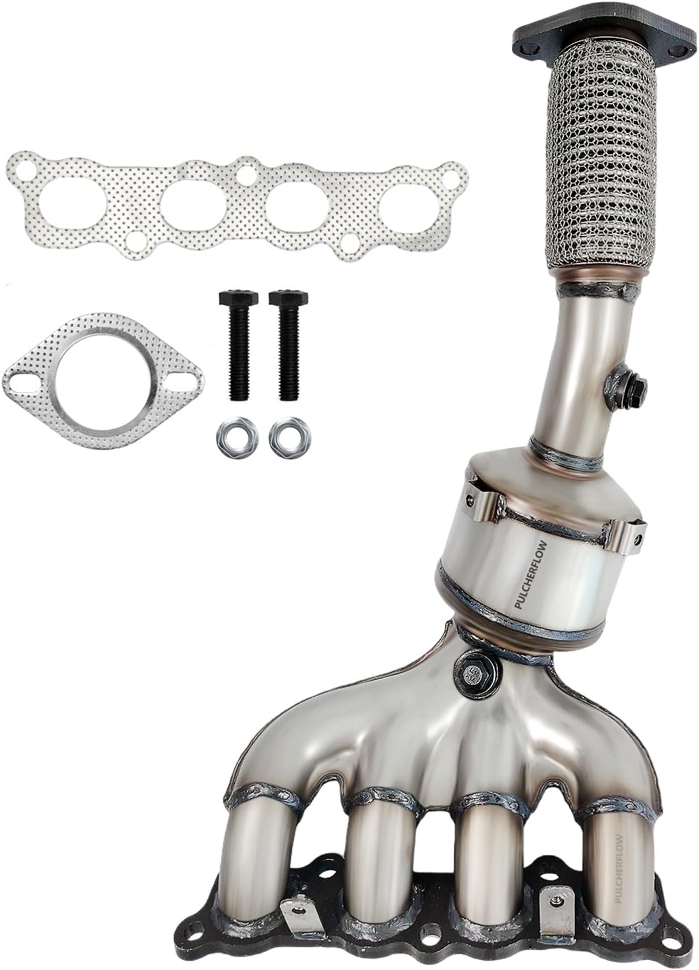 Amazon.com: PULCHERFLOW Front Catalytic Converter Compatible with 2011 ...