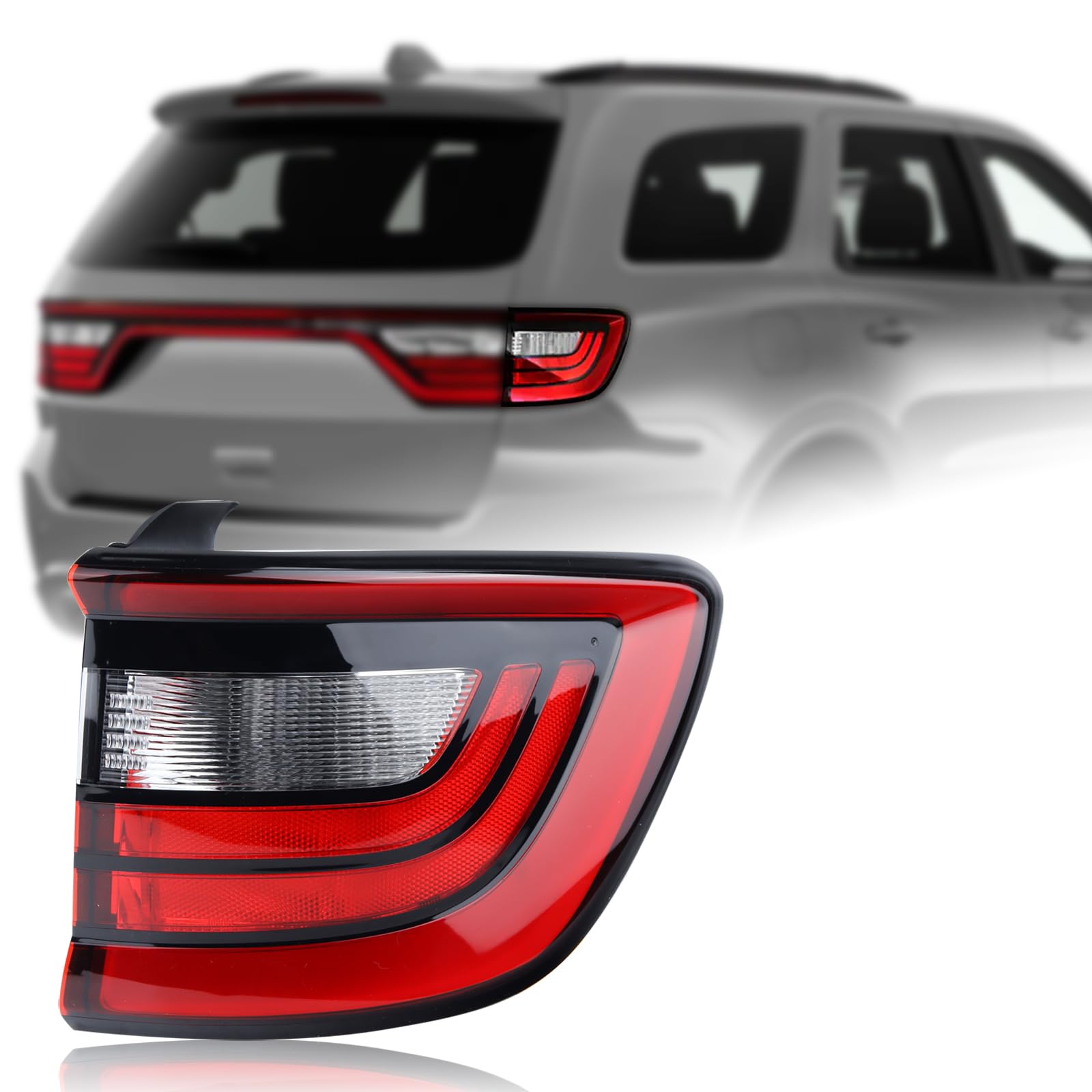 Amazon.com: Duolctrams Outer LED Tail Light Rear Lamp Assembly ...