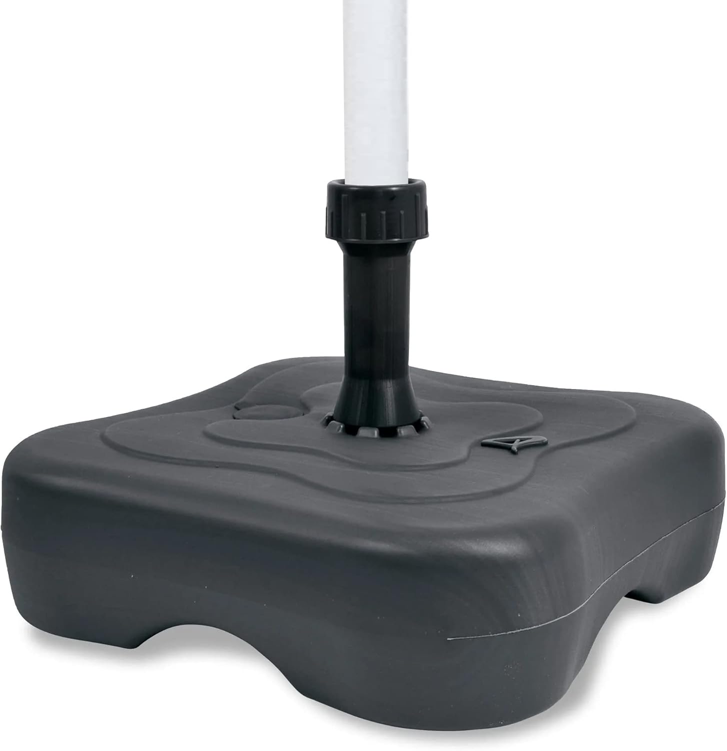 URBNLIVING 14L Black Garden Patio Plastic Parasol Base Beach Umbrella ...