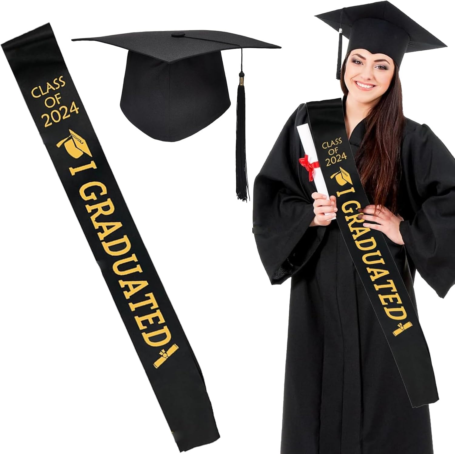 PRVCFZ Graduation Cap,Graduation Hat,Student Graduation Cap And ...