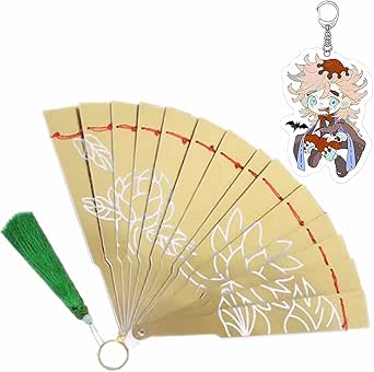 Amazon.com: RJZMMN 2PC Douma Fan Anime Cosplay Kimono Douma Cosplay Fan ...