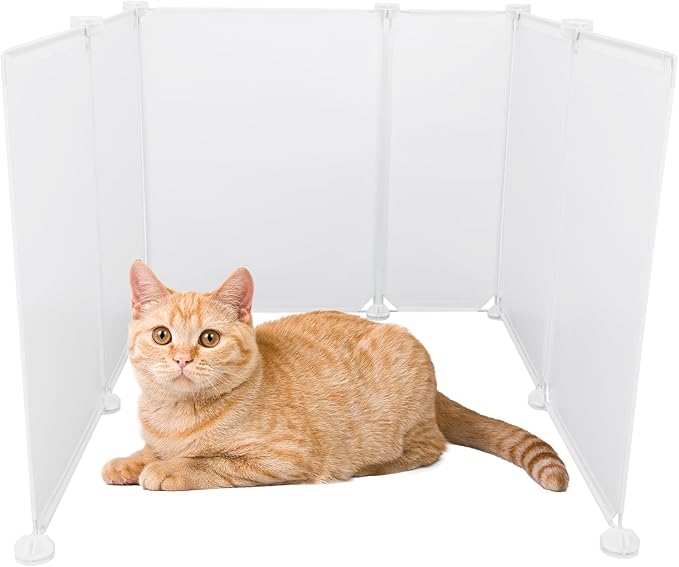 Amazon.com: FHTONGE Cat Litter Box Enclosure Splash Guard, Extra Large ...