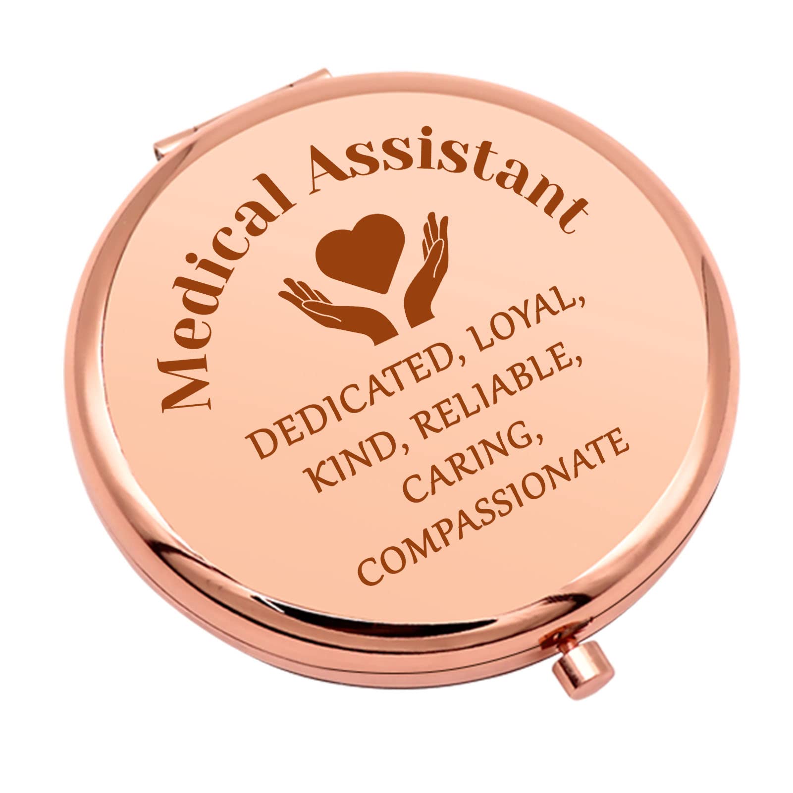 Amazon.com: Medical Assistant Gifts Nurse Appreciation Gift for Women Compact Makeup Mirror ...