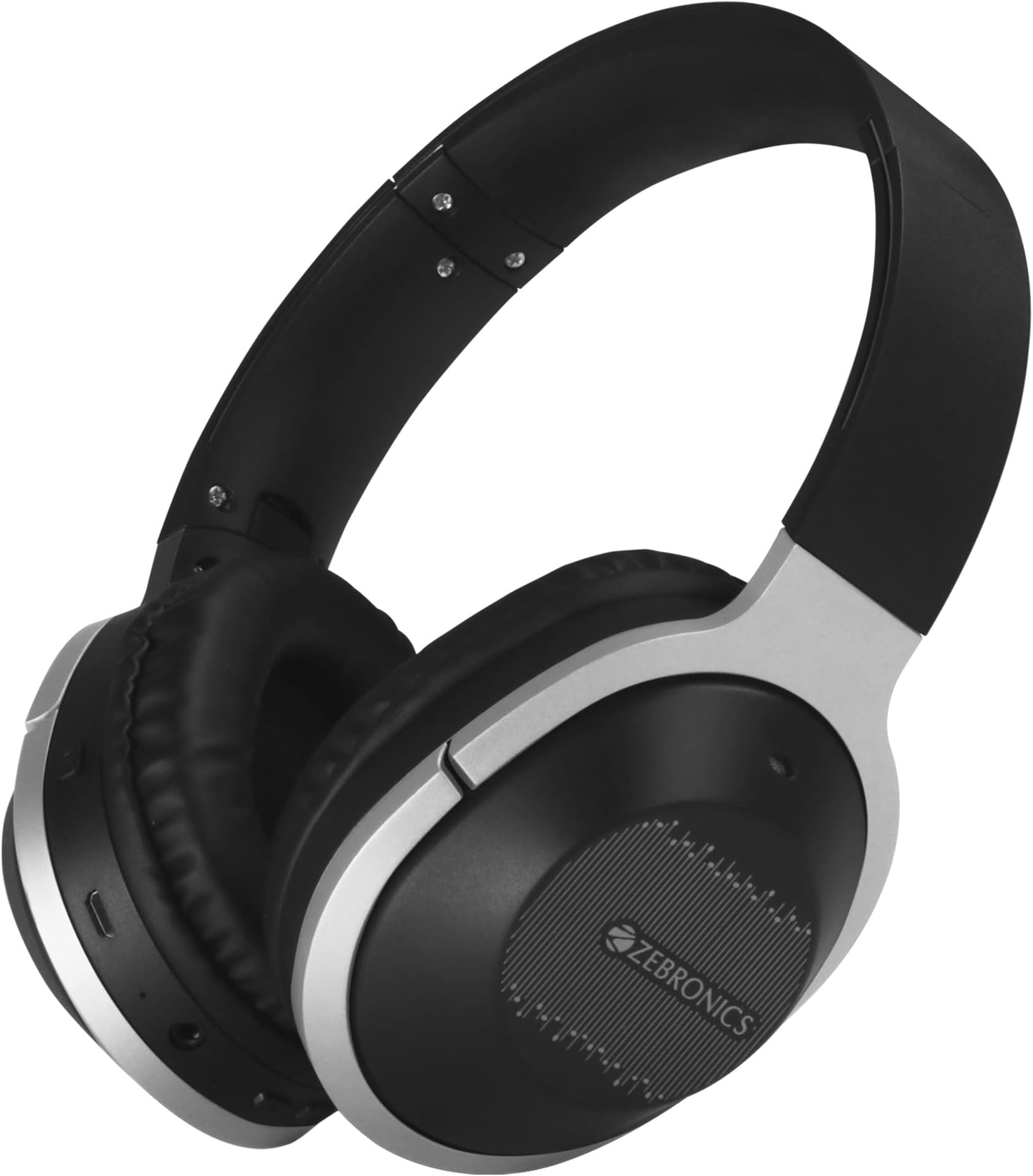 Zebronics Zoom Bluetooth 5.0 Wireless Headphone with 50 Hours Battery ...