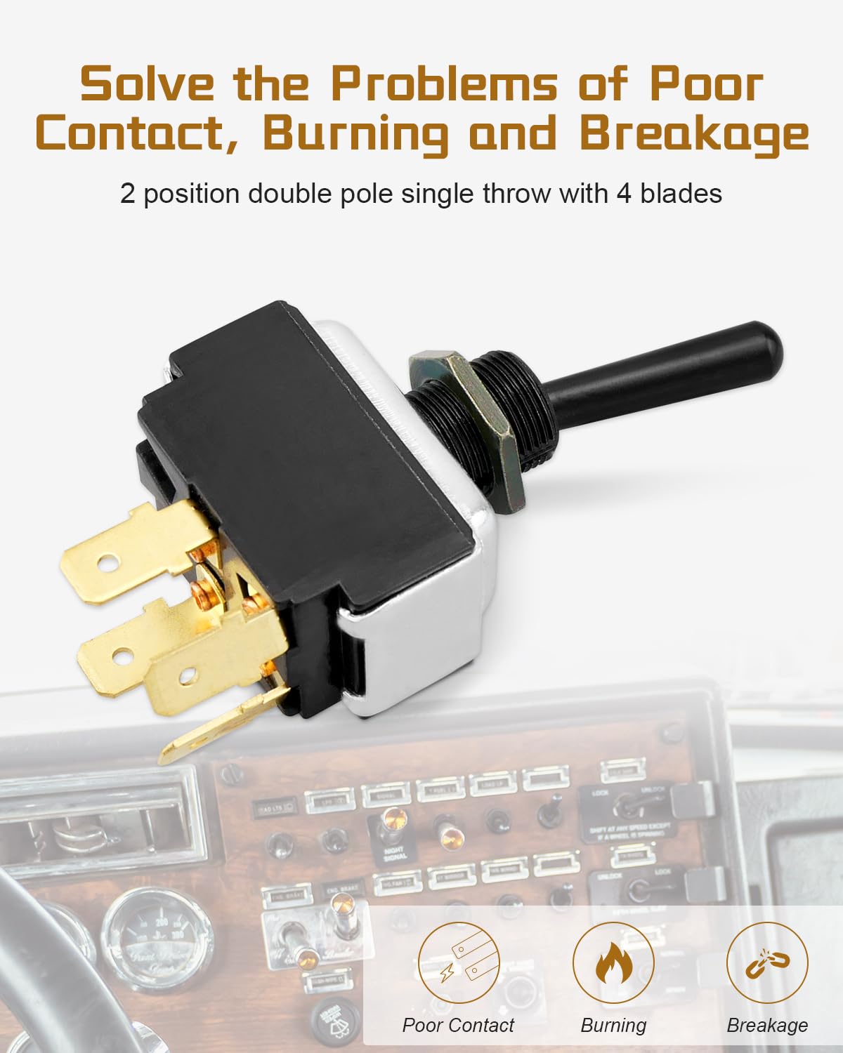 Peterbilt 379 Headlight Switch For Peterbilt Trucks - Replacement 16 ...