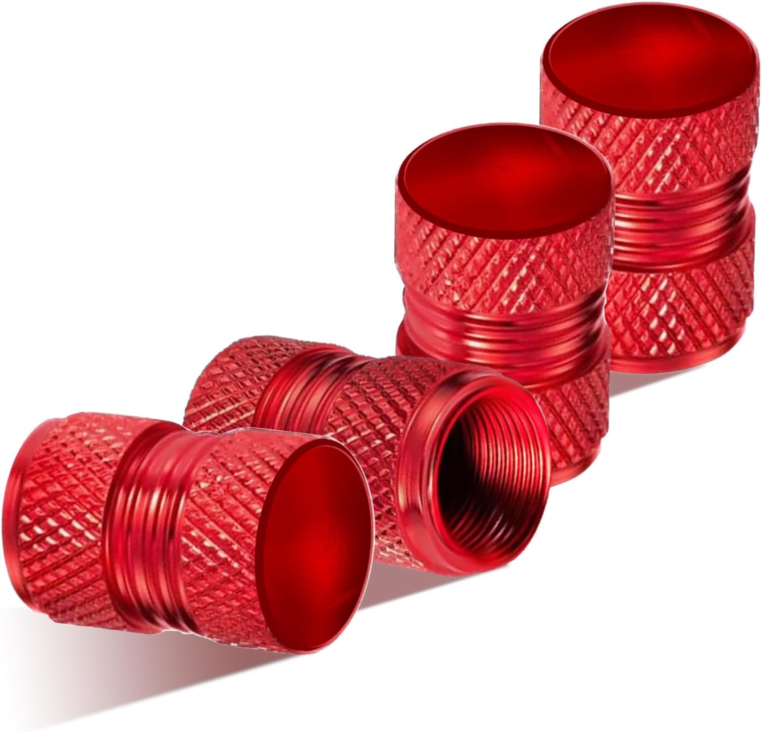 Amazon.com: Valve Stem Caps, Black 4pcs Tire Valve Caps with Wrench ...