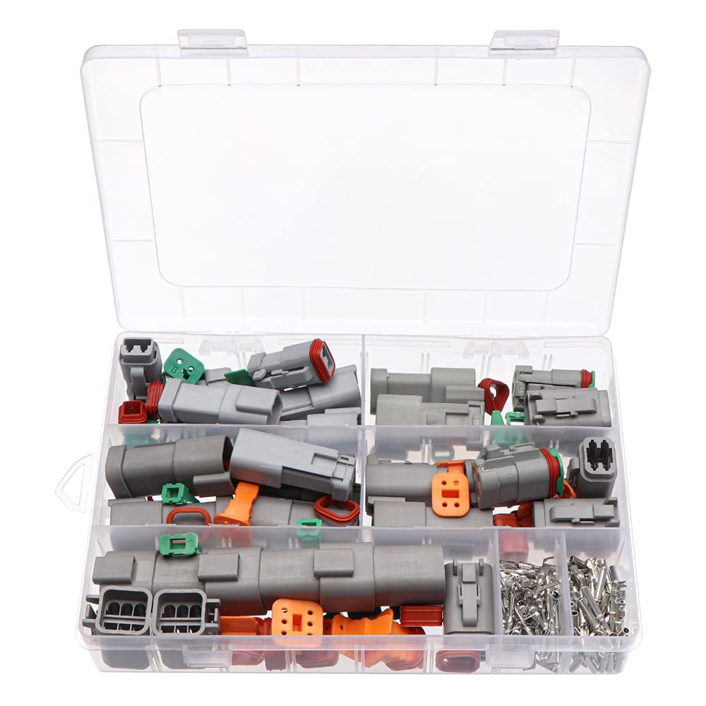 185pcs Series Waterproof Wire Automotive Connector Kit DT06-2/3/4/6S ...