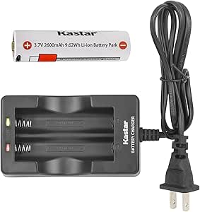 Amazon.com: Kastar 1-Pack Battery and AC Wall Charger Replacement for ProTac HL-X USB, ProTac HL ...