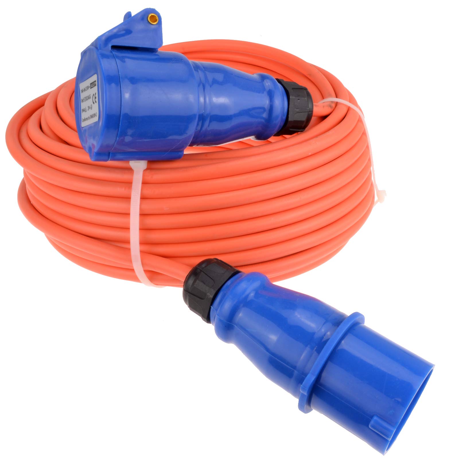 kenable Caravan/Motorhome 3 pin Electric Hookup 1.5mm 16A Mains ...