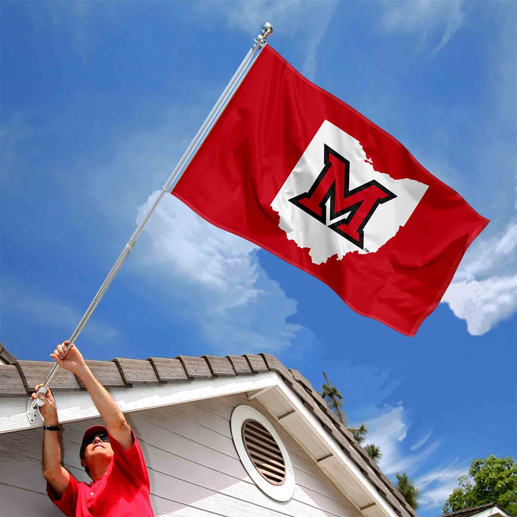 Miami Redhawks Flags Pennants
