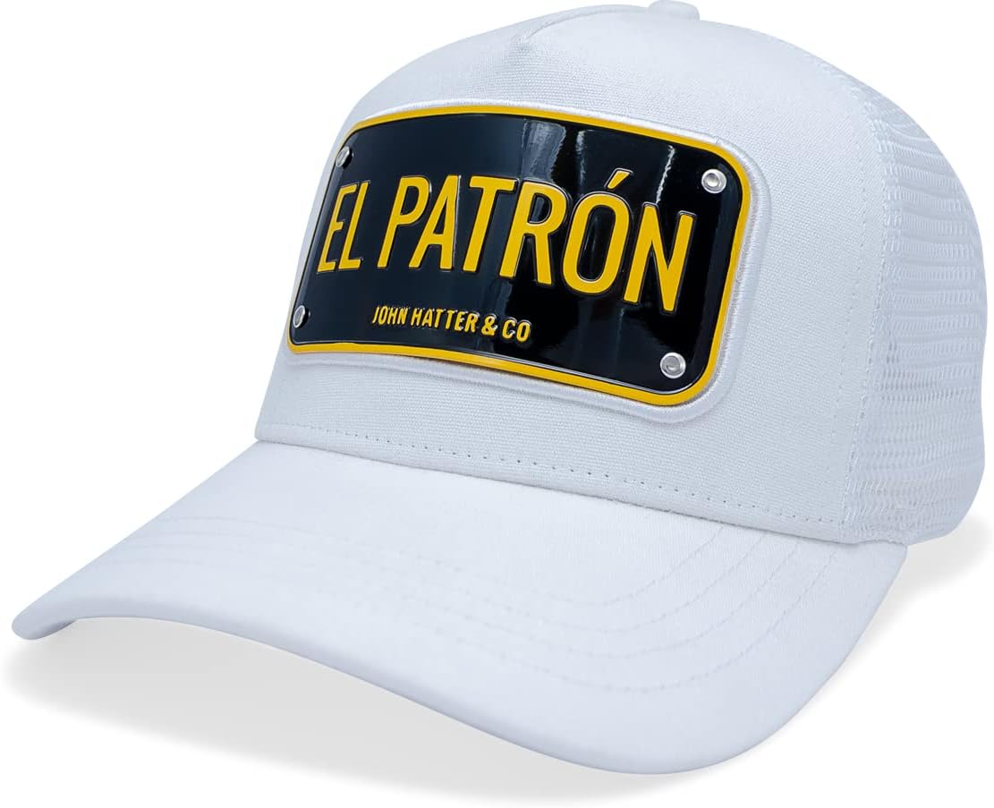 John Hatter & Co El Patron White Adjustable Hat at Amazon Men’s ...