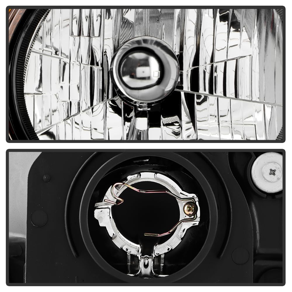 Snapklik.com : For 2007-2008 Honda Element EXLX Black Housing Headlight ...