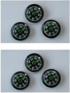 Amazon.com: Lot 120pcs 20mm Small Mini Compasses for survival Hike Gear ...