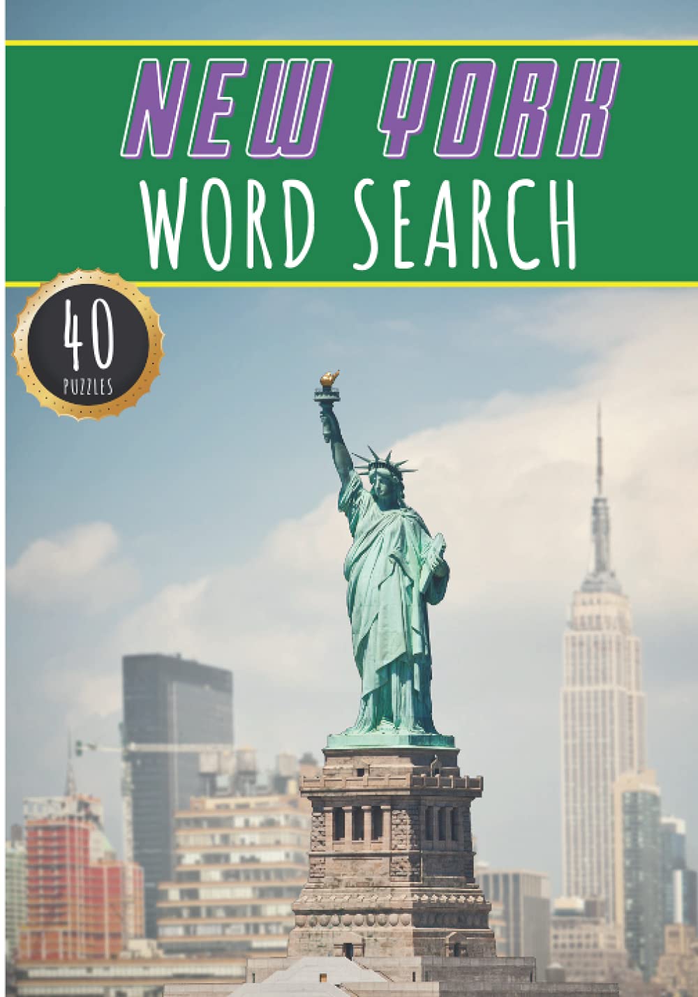 New York Word Search: 40 Fun Puzzles With Words Scramble for Adults ...