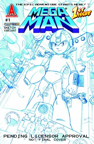 Amazon.com: MEGA MAN #1 (COVER B - SKETCH VARIANT): unknown author: Books
