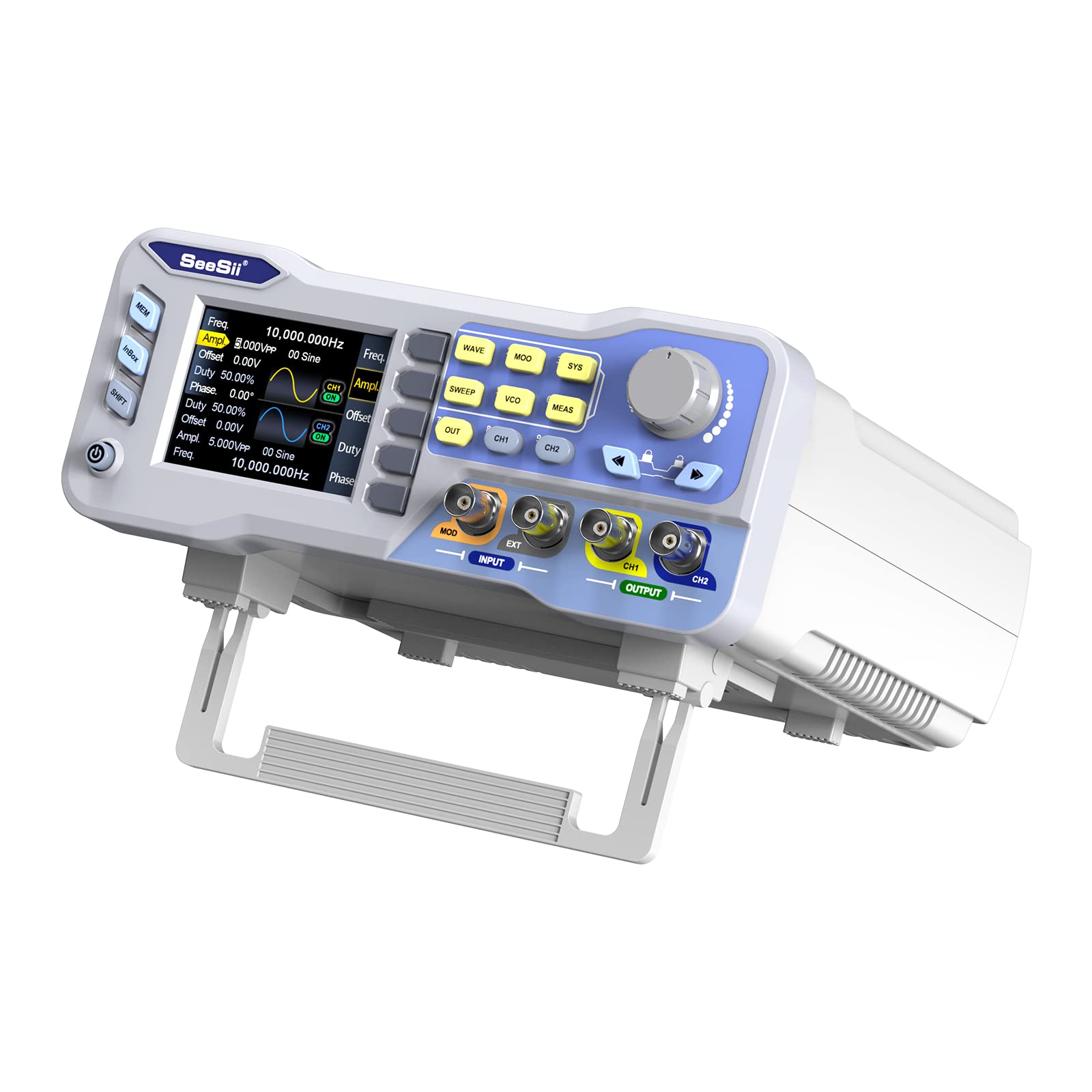 Buy 2022 Upgraded Signal Generator, Seesii 60MHz 275MSa/s Dual Channel Signal Source Arbitrary ...