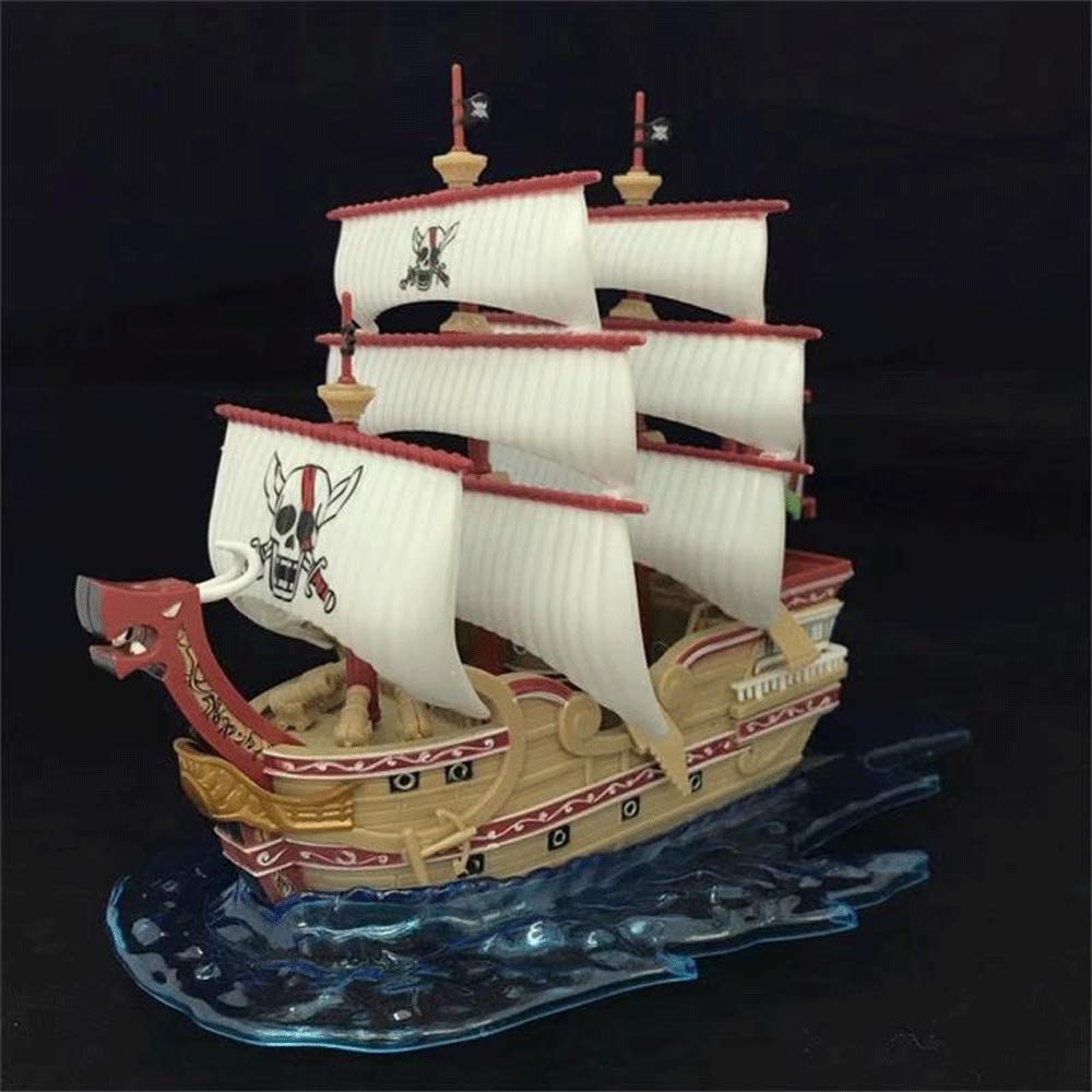 Buy FUYUNLAI ONE PIECE/Red Hair Pirates Pirate Ship Model Cool Anime ...