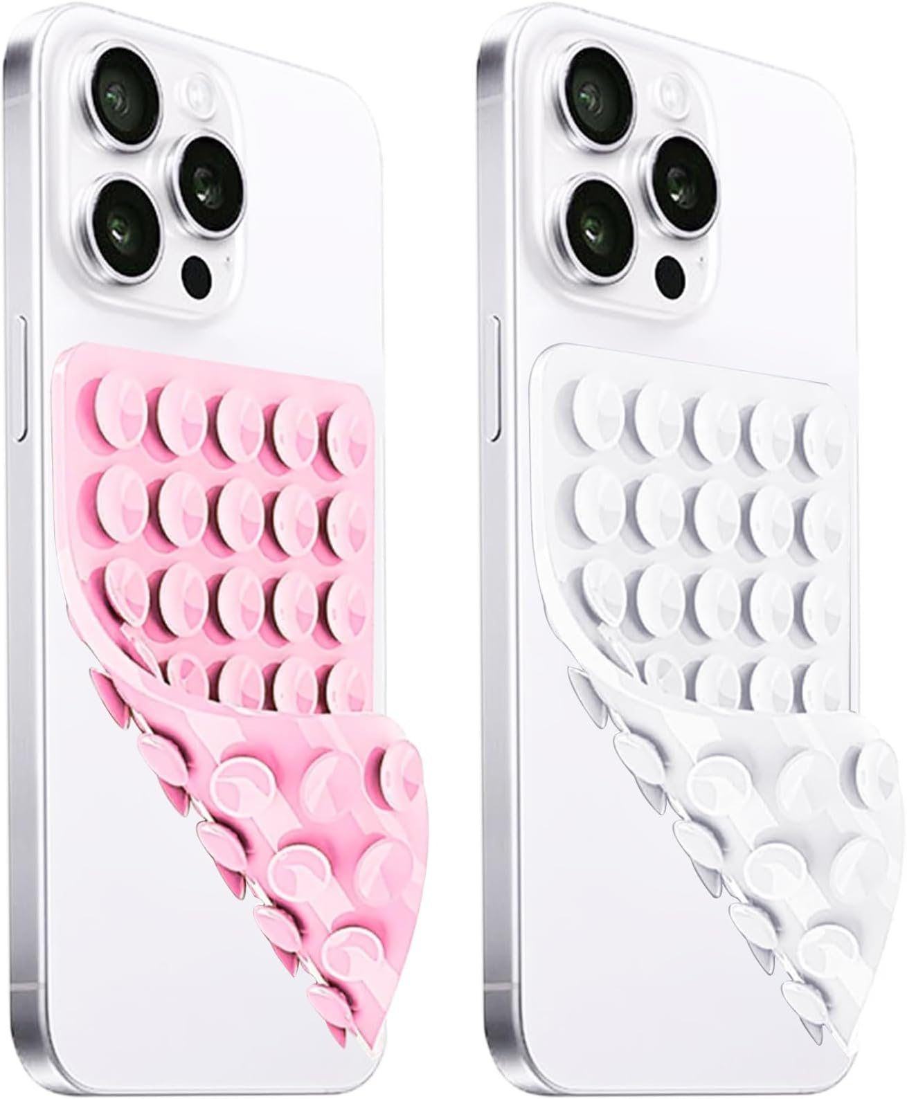 Amazon.com: LvShuLiangPin 2 Pack Silicone Suction Cup Phone Case Mount ...