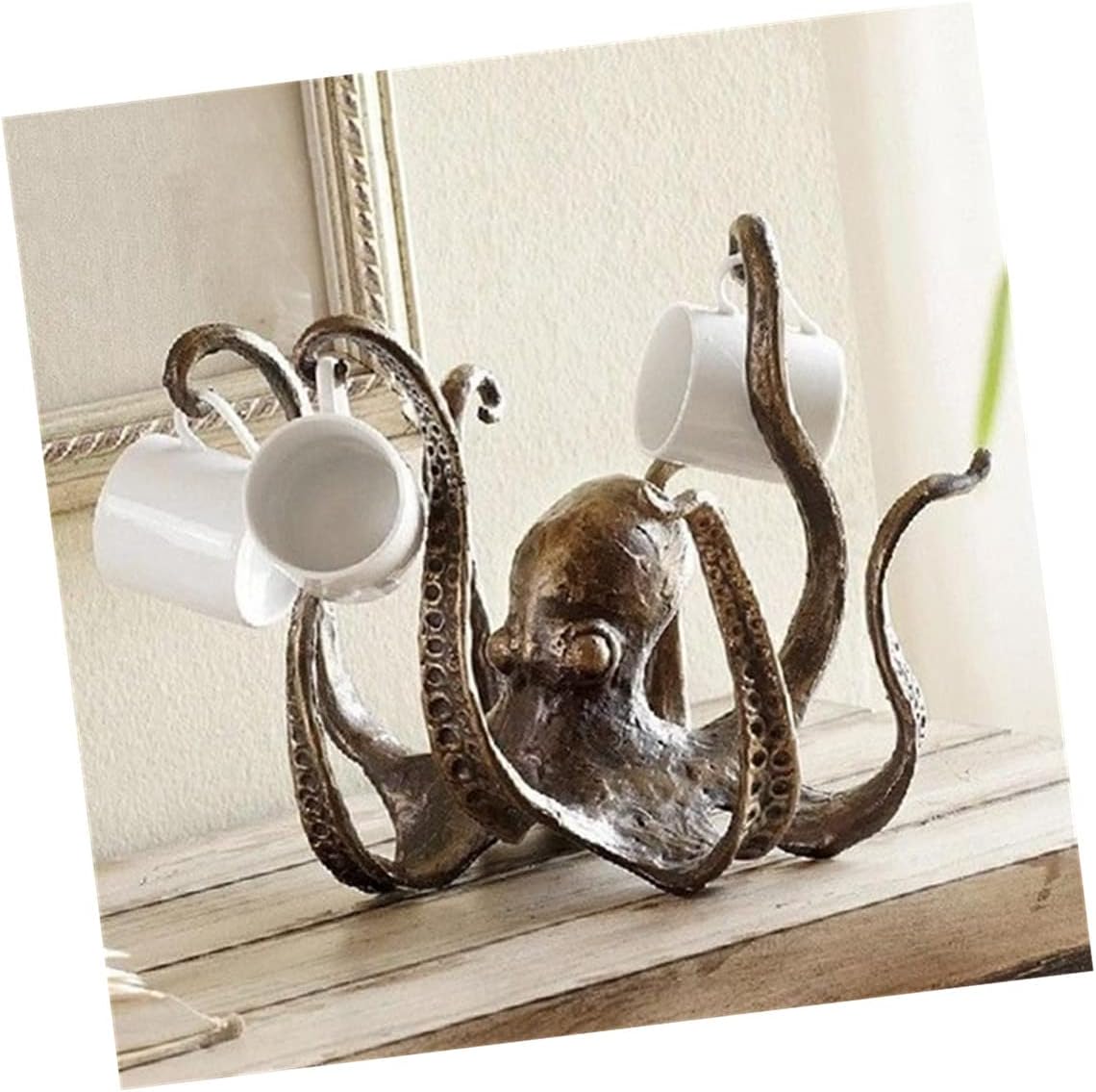 Amazon.com: TEEZR Octopus mug holder，Crafts octopus cup holder, cup ...
