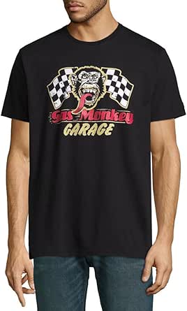Amazon.com: Dickies Men's Gas Monkey Garage Speed Decal Tee Big ...