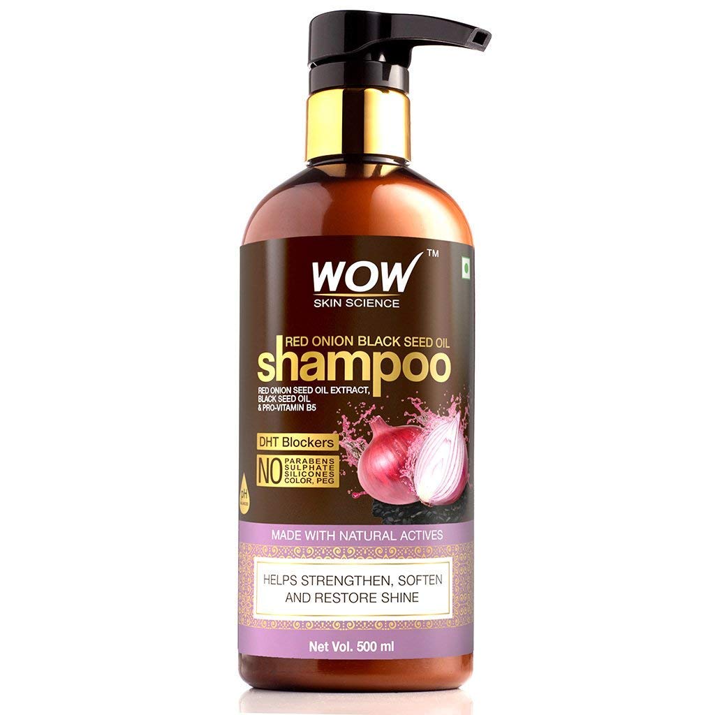 Buy WOW Skin Science Red Onion Black Seed Oil Shampoo with Red Onion ...