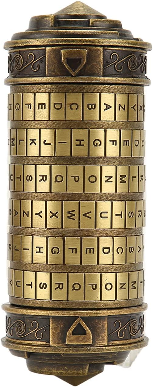 Letter Password Lock, Letter Password Cryptex Lock Classic Elegant ...