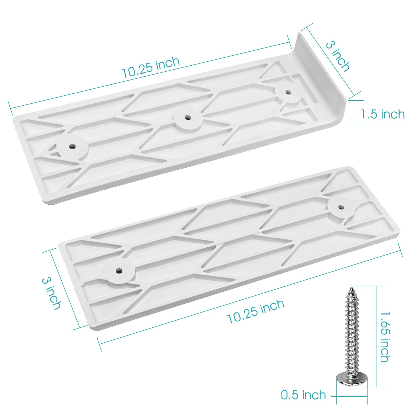 Snapklik.com : NOVINO 16PCS Boat Trailer Bunk Slides Pads And 4PCS Boat ...
