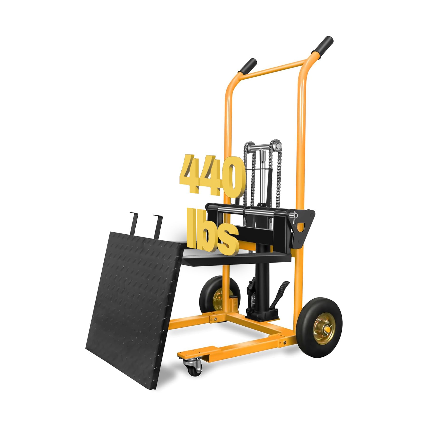 Amazon.com: Apollo Material Lift Winch Stacker, Hydraulic Pallet Truck ...